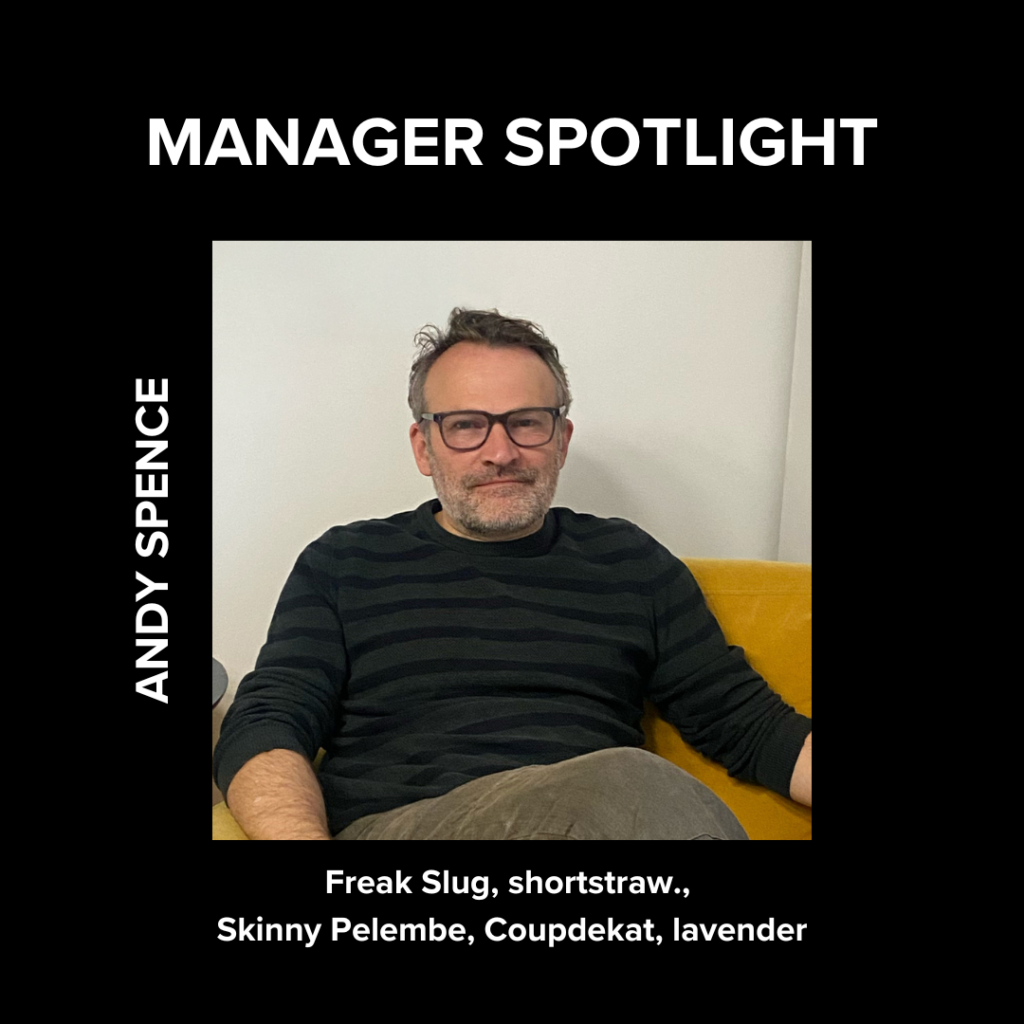Manager Spotlight: Andy Spence - Music Managers Forum (MMF)
